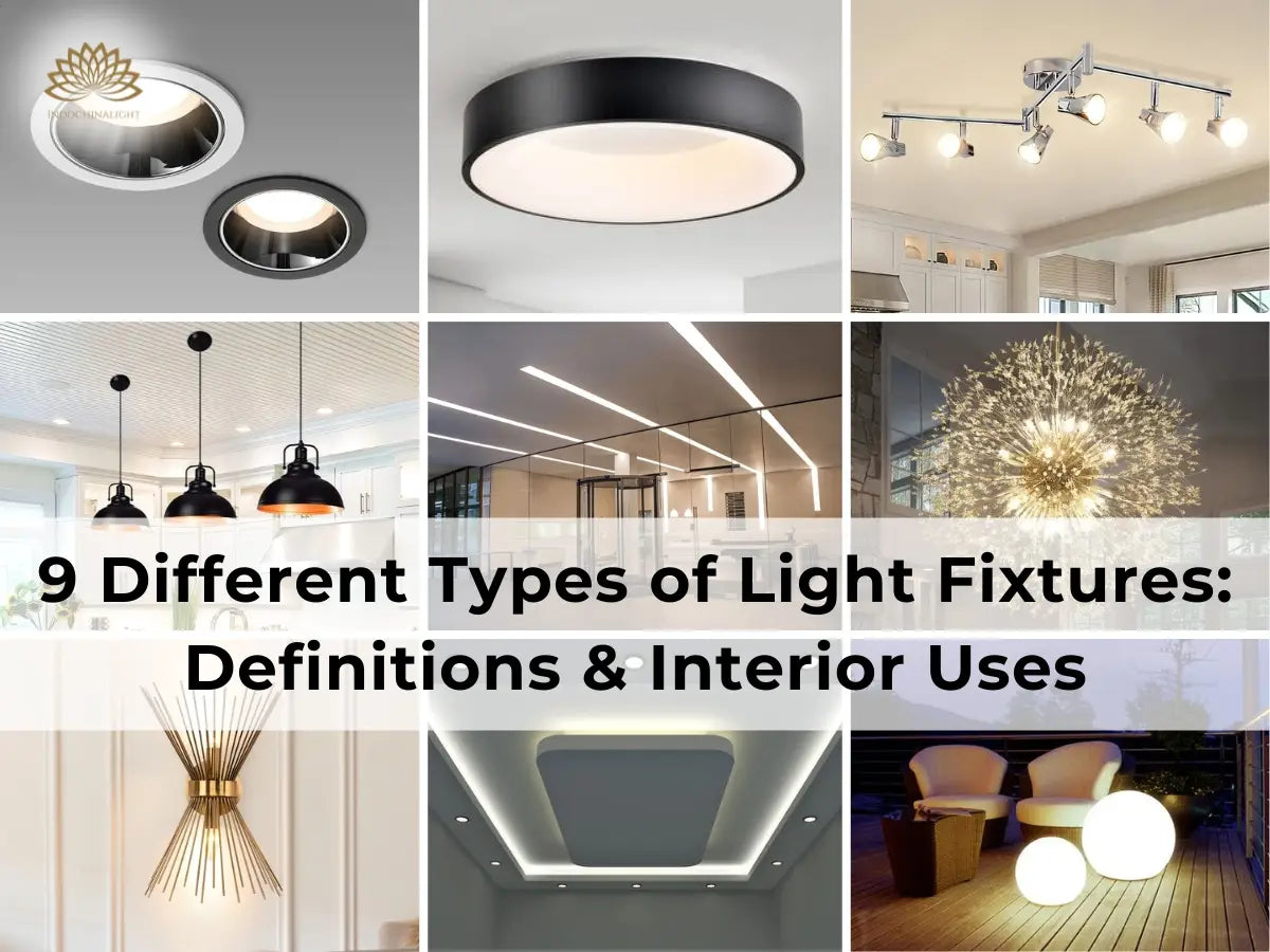 9 Different Types of Light Fixtures and Spaces They are Used In ...