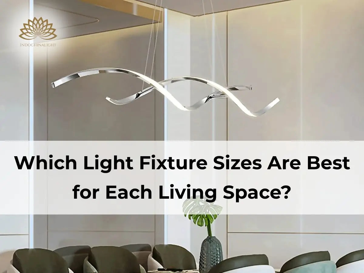 Best Light Fixture Sizes for Rooms: Tips for Sizing & Ceiling Height ...